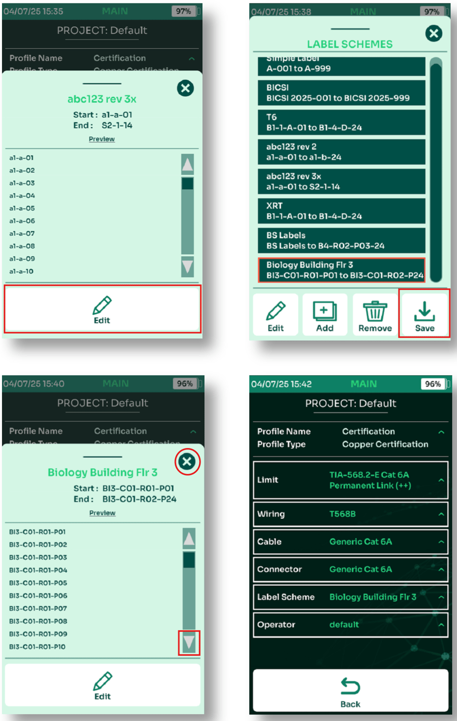How do I import custom labels into my TestPro or NSA and use the same ...