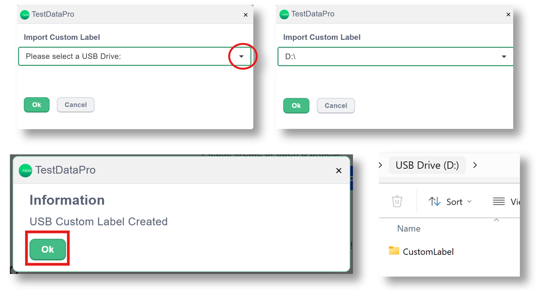 How do I import custom labels into my TestPro or NSA and use the same ...